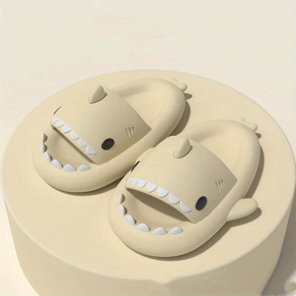cute shark slides slippers non slip novelty open toe sandals - Temu Denmark