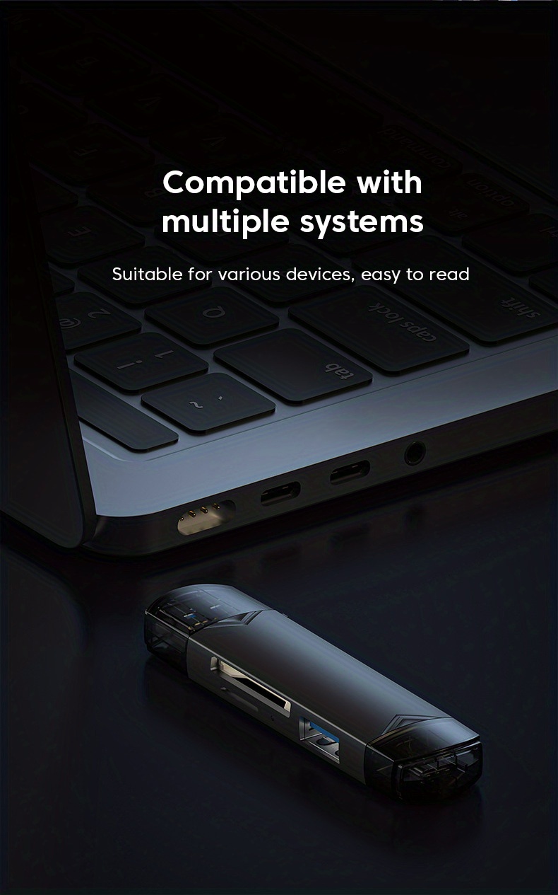 1 Otg Sd Tf Card Reader High speed Transmission Adapter Usb - Temu