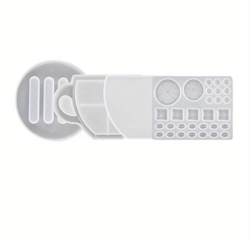 Diy Crystal Resin Drop Glue Quicksand Oil Injection Coaster - Temu