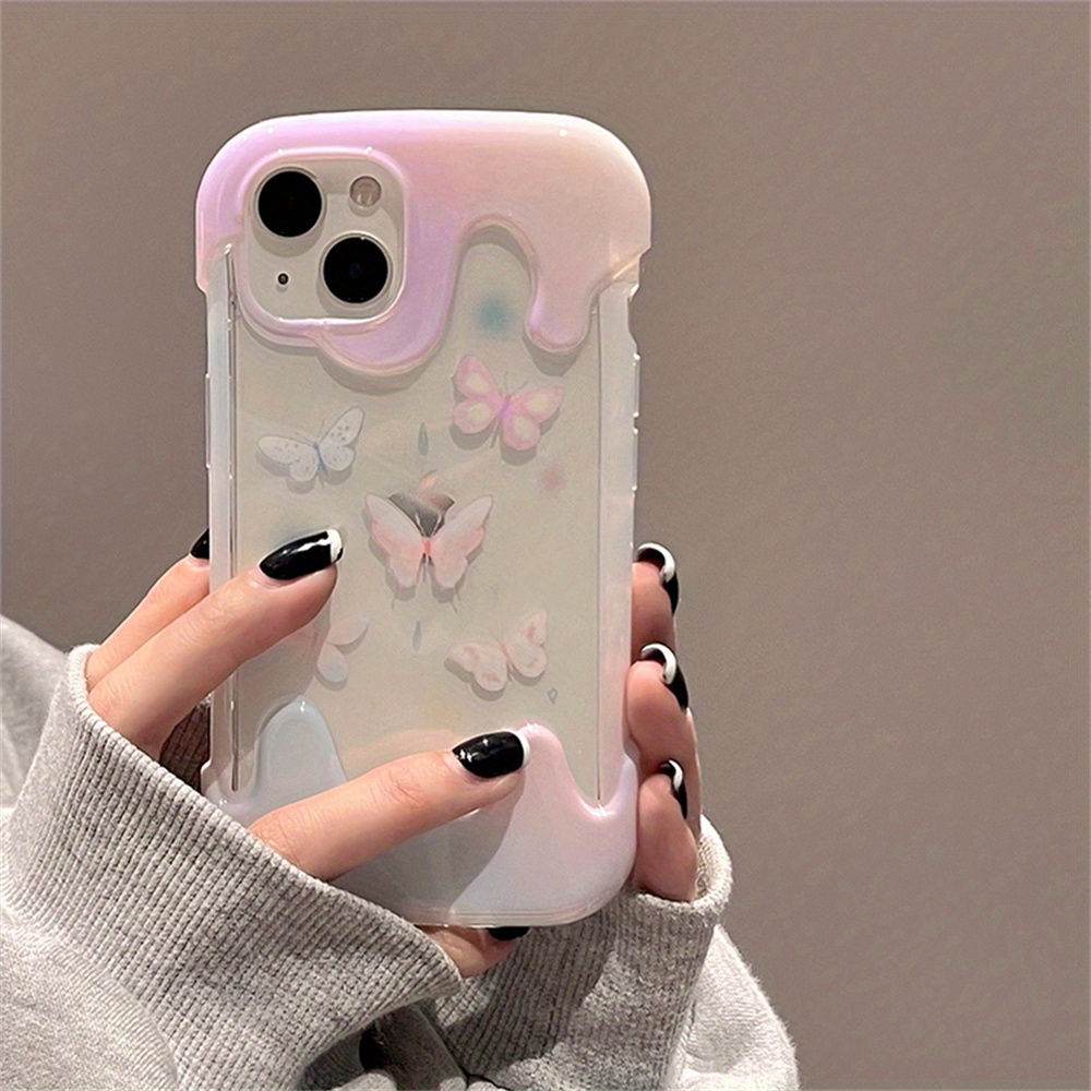 Cute Transparent Ice Cream Soft Phone Case - Temu Australia