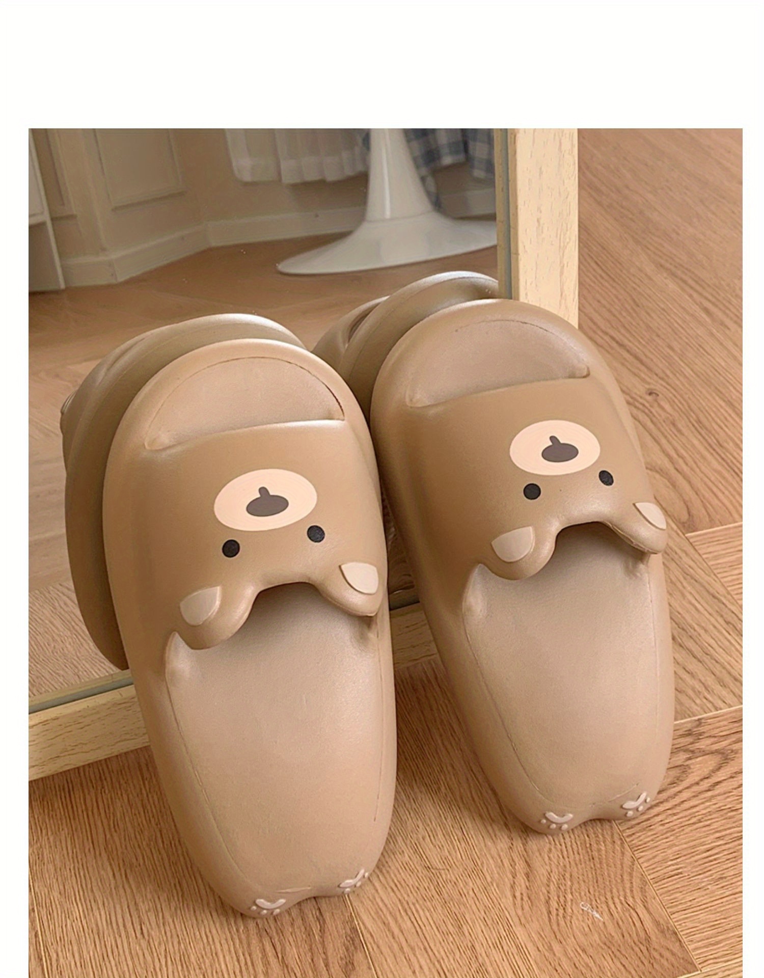 Cute Cartoon Bear Non slip Slides Casual Slip Slippers - Temu United ...