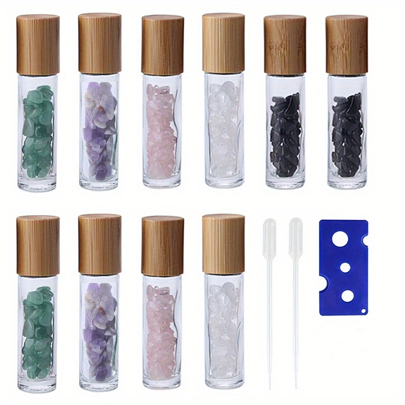 Roll Bottle Essential Oils Clear Glass Roller Bottles - Temu United Kingdom