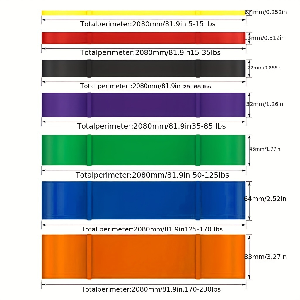 Yoga Pilates Fitness Stretch Band: Bliv Fit Og - Temu Denmark