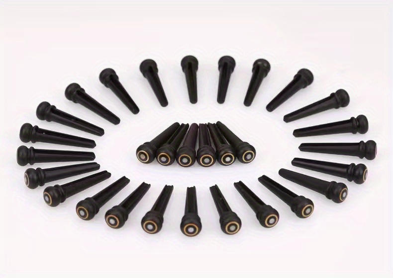 Green Abalone Inlay Acoustic Guitar Bridge Pins - Temu