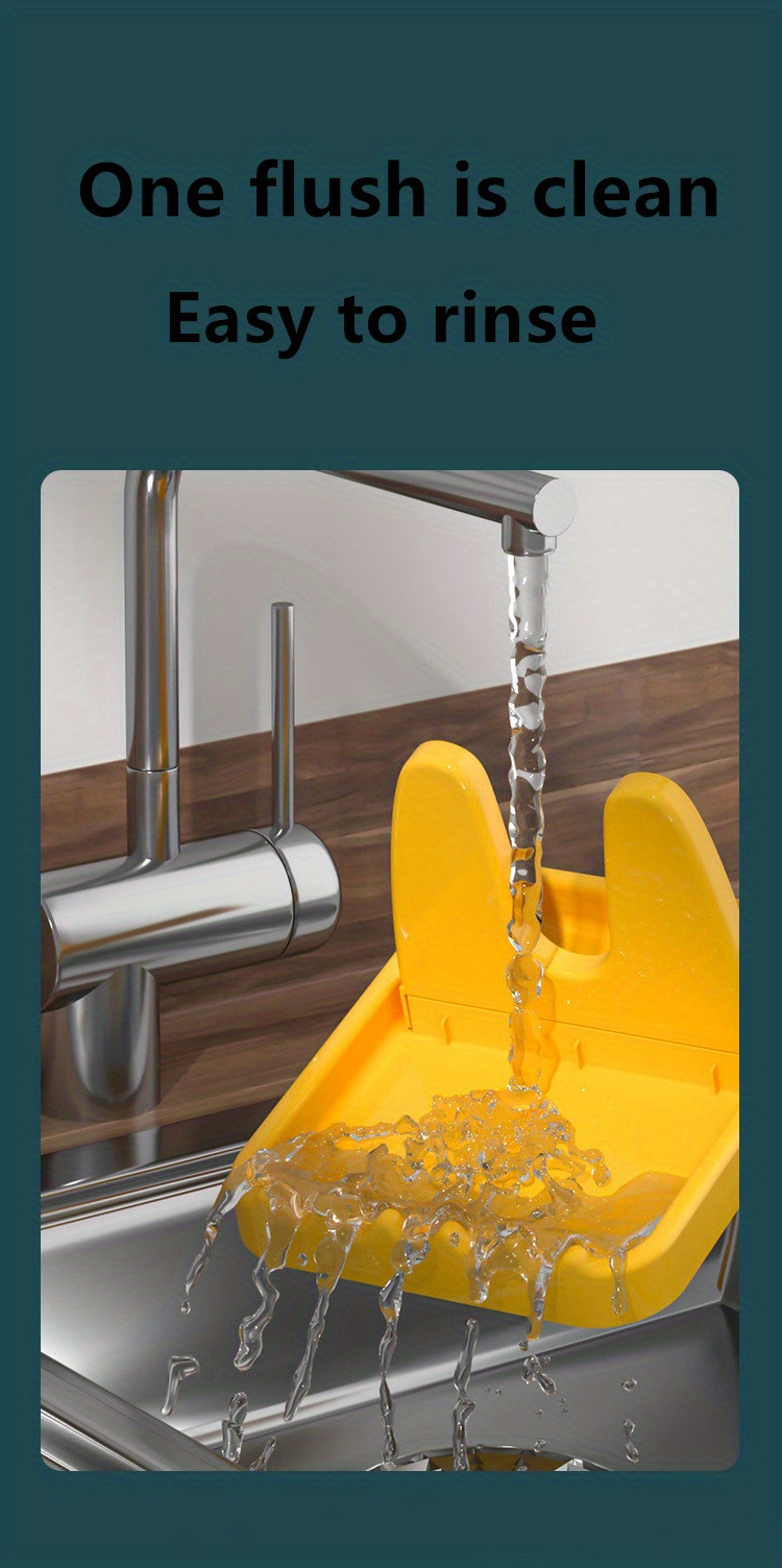 Rv Kitchen Vertical Foldable Pot Lid Rack Plastic Desktop - Temu ...