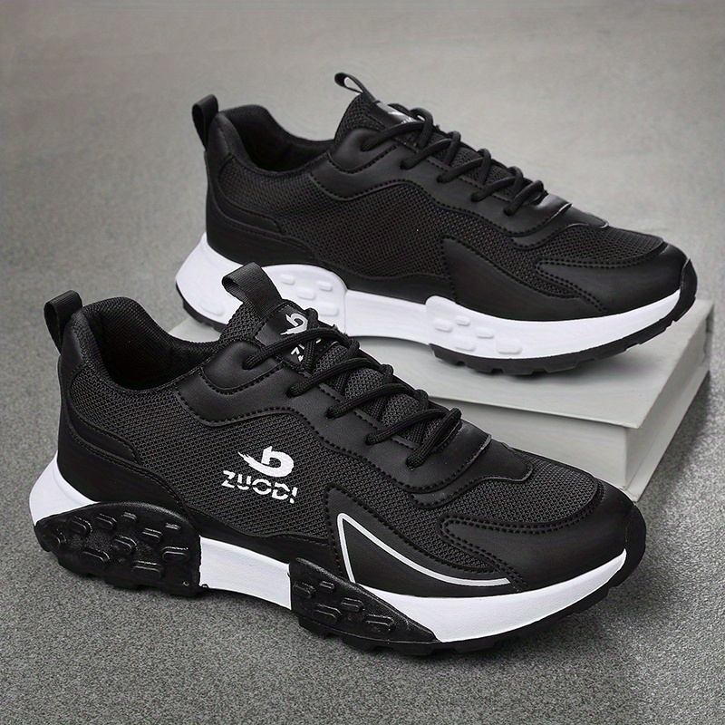 Mens Shoes Mesh Breathable Non Slip Casual Sneakers For Walking Running ...