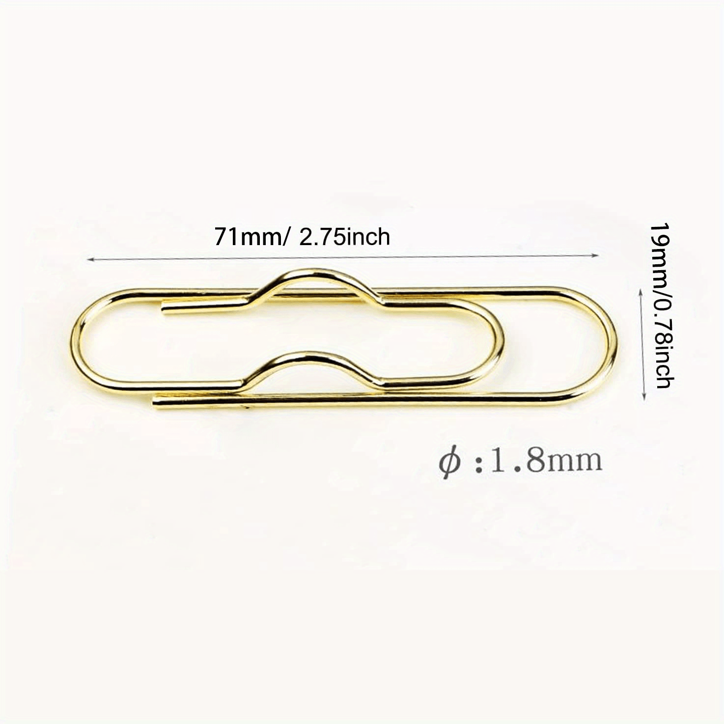Metal Pencil Clip Pen Holder Clips Bookmarks Notebooks Multi - Temu ...