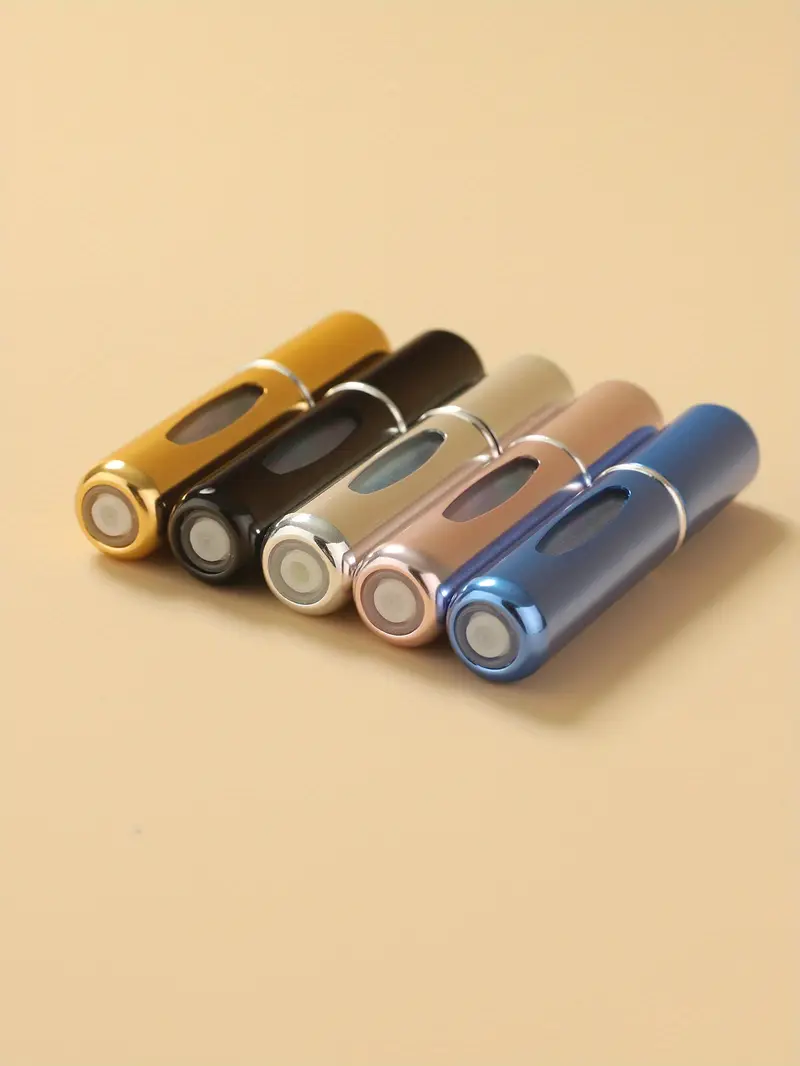 5 Botellas Atomizador Perfume Recargables Relleno Inferior Temu Mexico