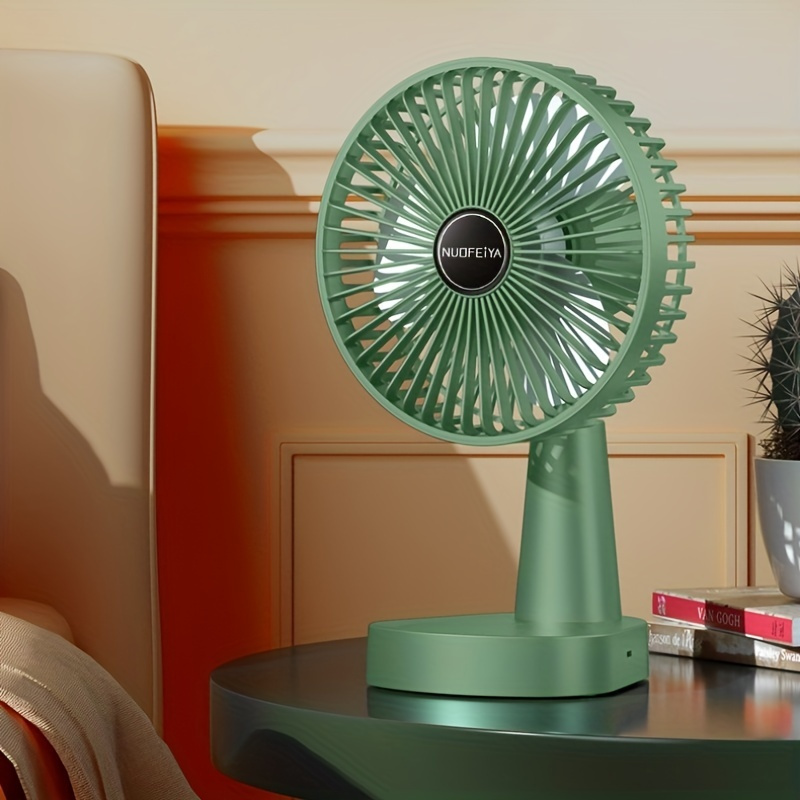 Usb Desktop Fan Built in Battery Sustainable 2 6 Hours - Temu United ...