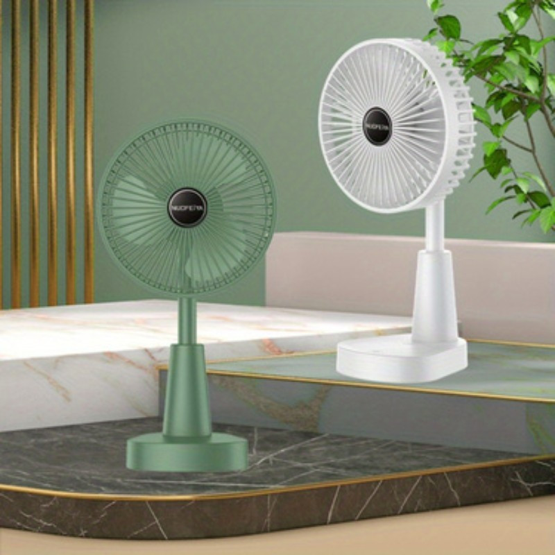 Usb Desktop Fan Built in Battery Sustainable 2 6 Hours - Temu United ...