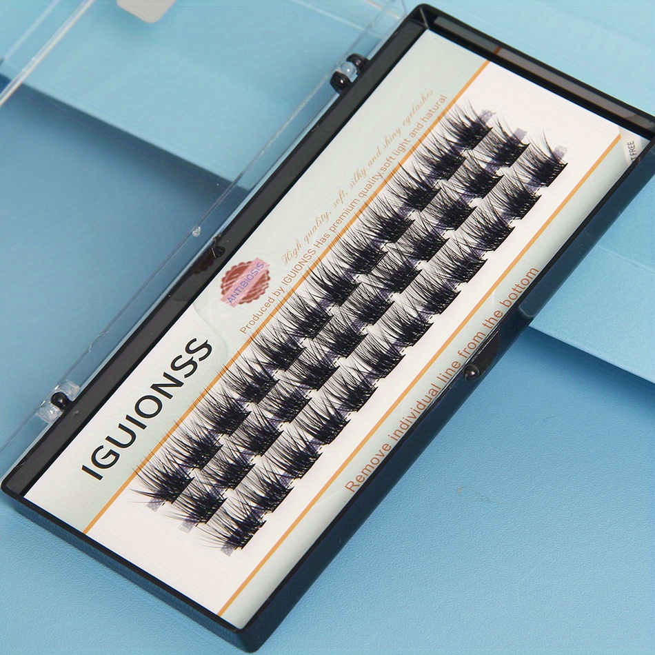 Lash Clusters D Diy Eyelash Extensions Natural - Temu United