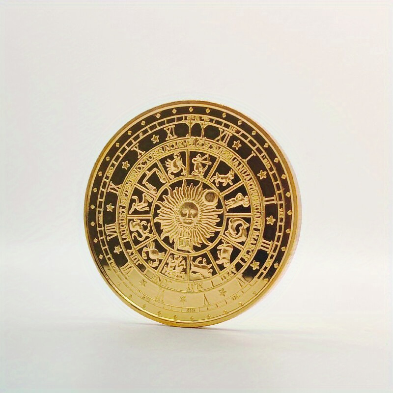 Wishing Commemorative Coin Sun Moon Constellation Challenge - Temu ...