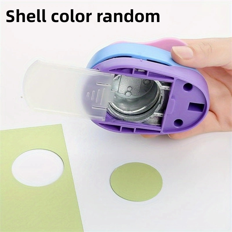 1pc Round Embossing Device Educational Embossing Machine Handmade Diy ...