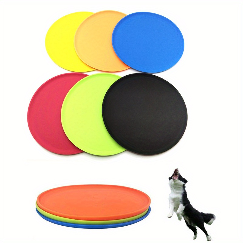 Dog Flying Disc Toy Pet Interactive Training Toy Bite - Temu Australia