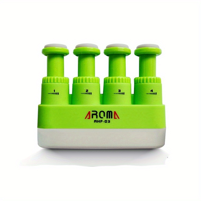 Finger Strengthener 4 Tension Adjustable Hand Grip Exerciser Ergonomic ...