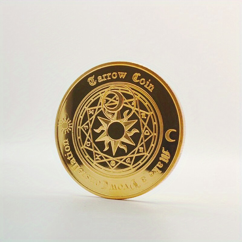 Wishing Commemorative Coin Sun Moon Constellation Challenge - Temu ...