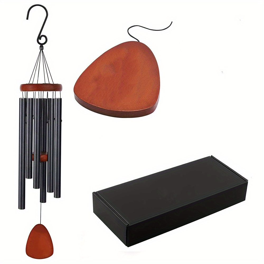 Wind Chimes Outside Wood Wind Catcher Large Aluminum - Temu