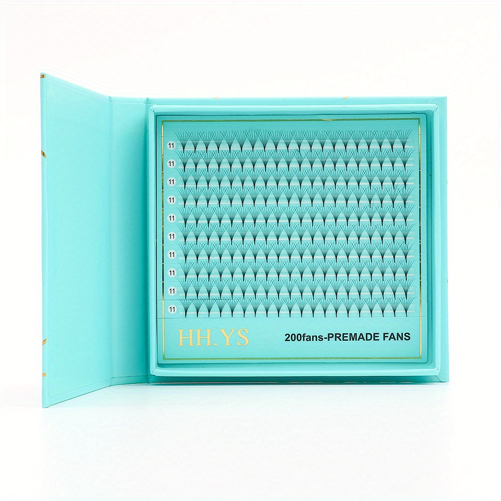7d 200 Fans Premade Volume Fans Thin Slim Base Eyelash - Temu South Africa