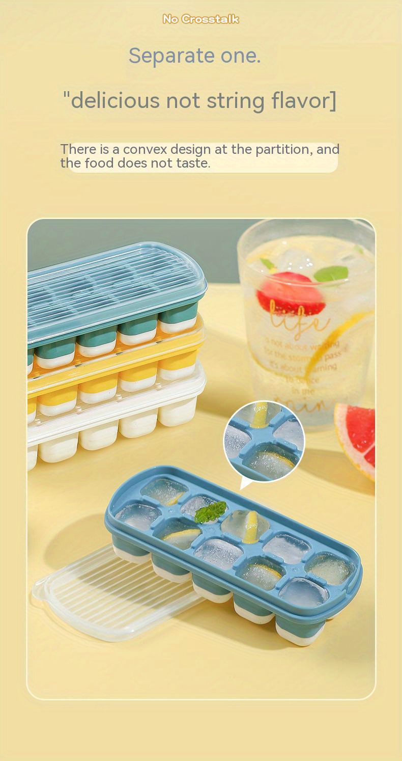 Mini Silicone Ice Cube Maker Food Grade Material Perfectly - Temu ...