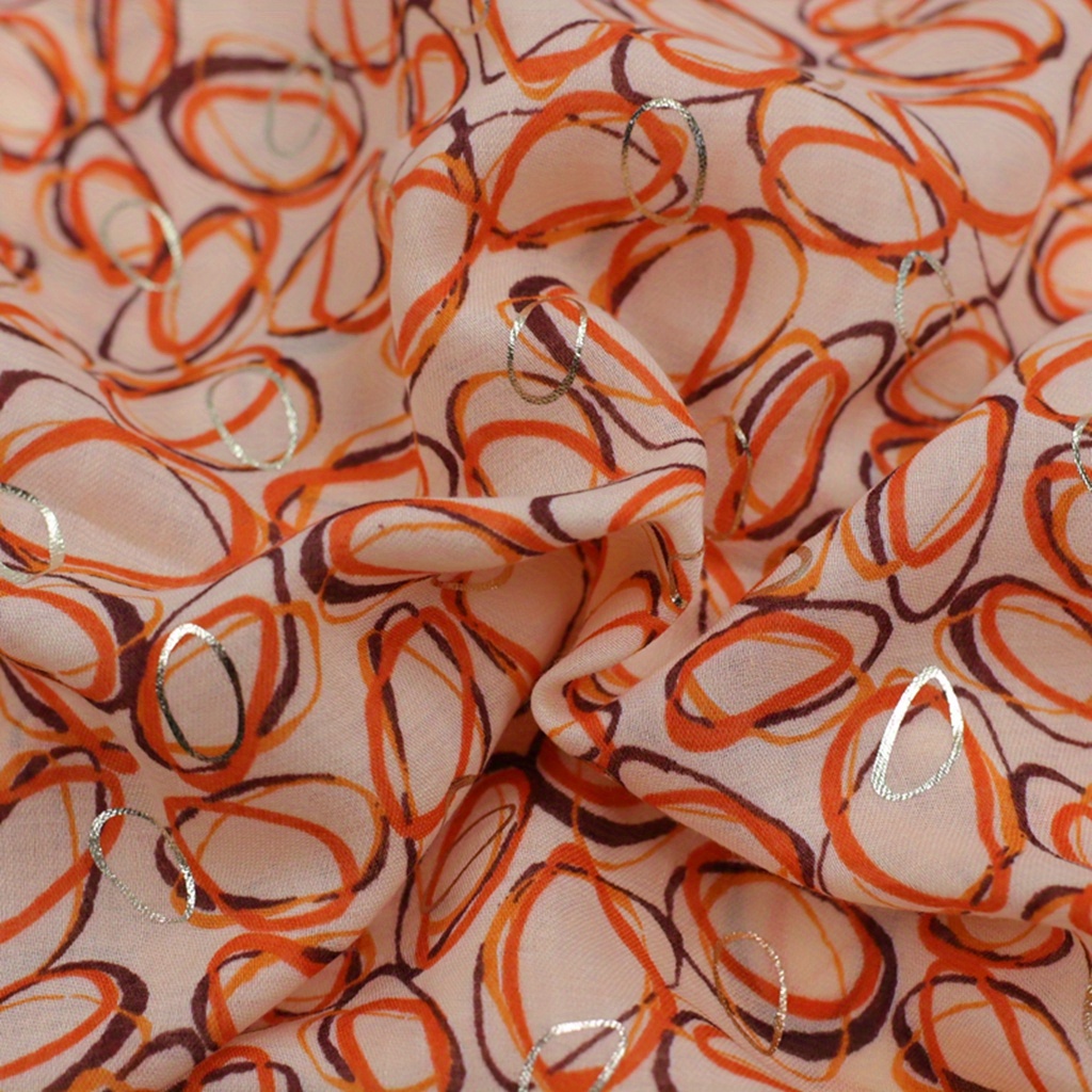 Hot Stamping Simple Scarf Stone Pattern Edge Shawl - Temu Australia