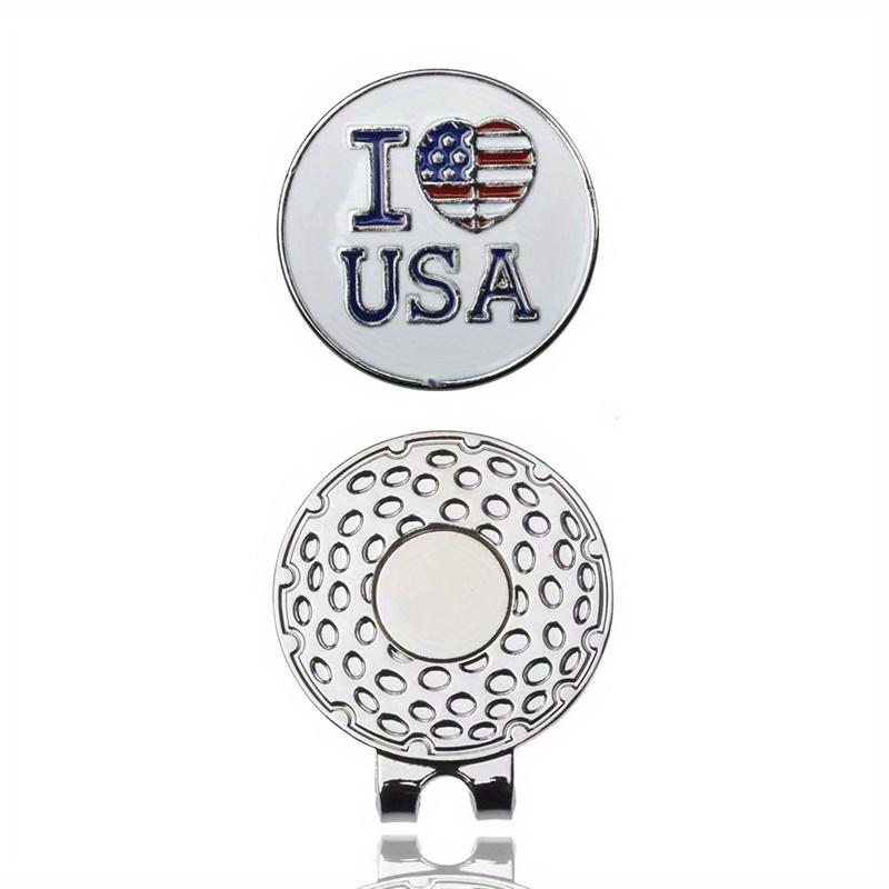 1pc Golf Ball Marker Hat Clip For Golf Hats Golf Accessories For Men ...