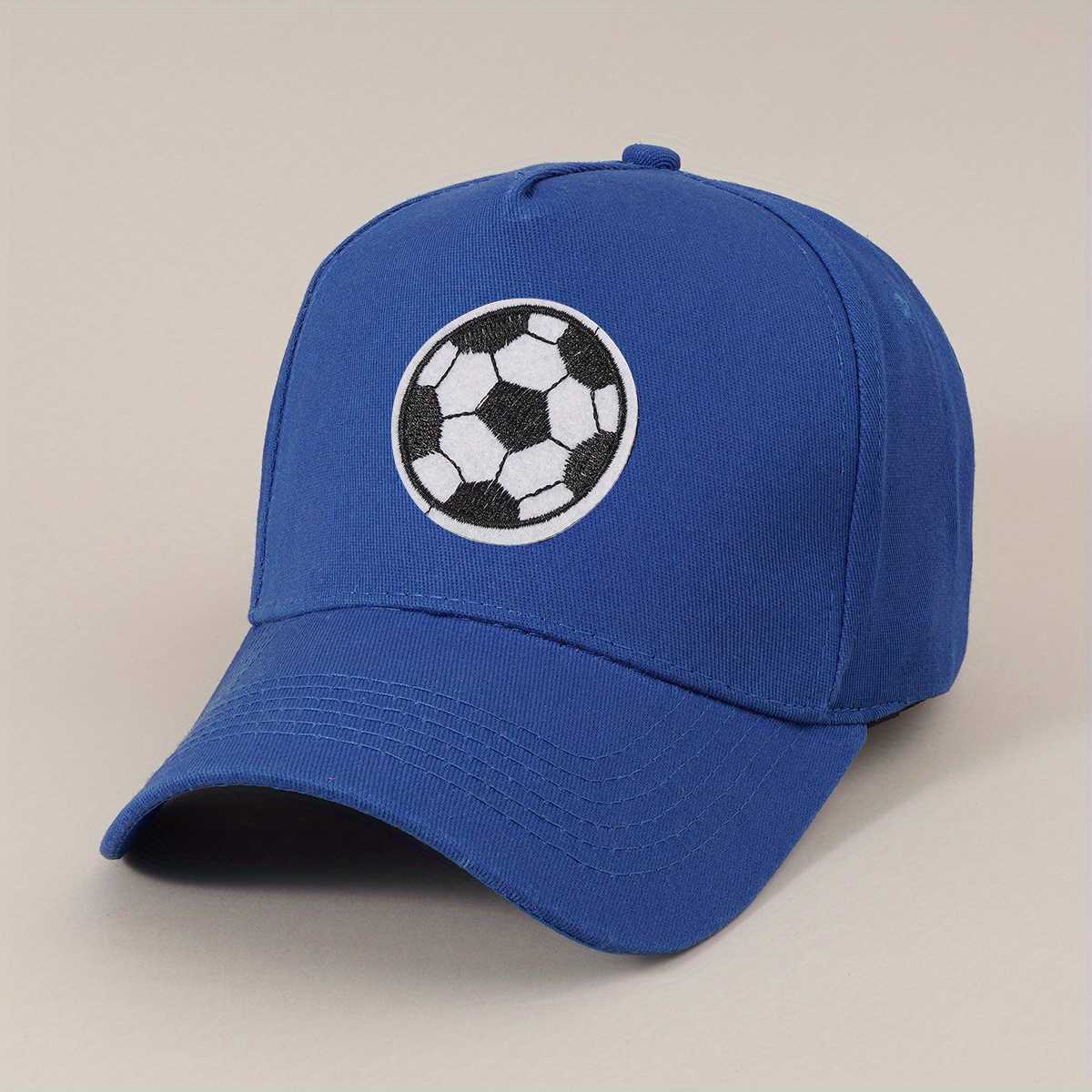 football pattern duck tongue baseball hat sports sun protection cap for ...