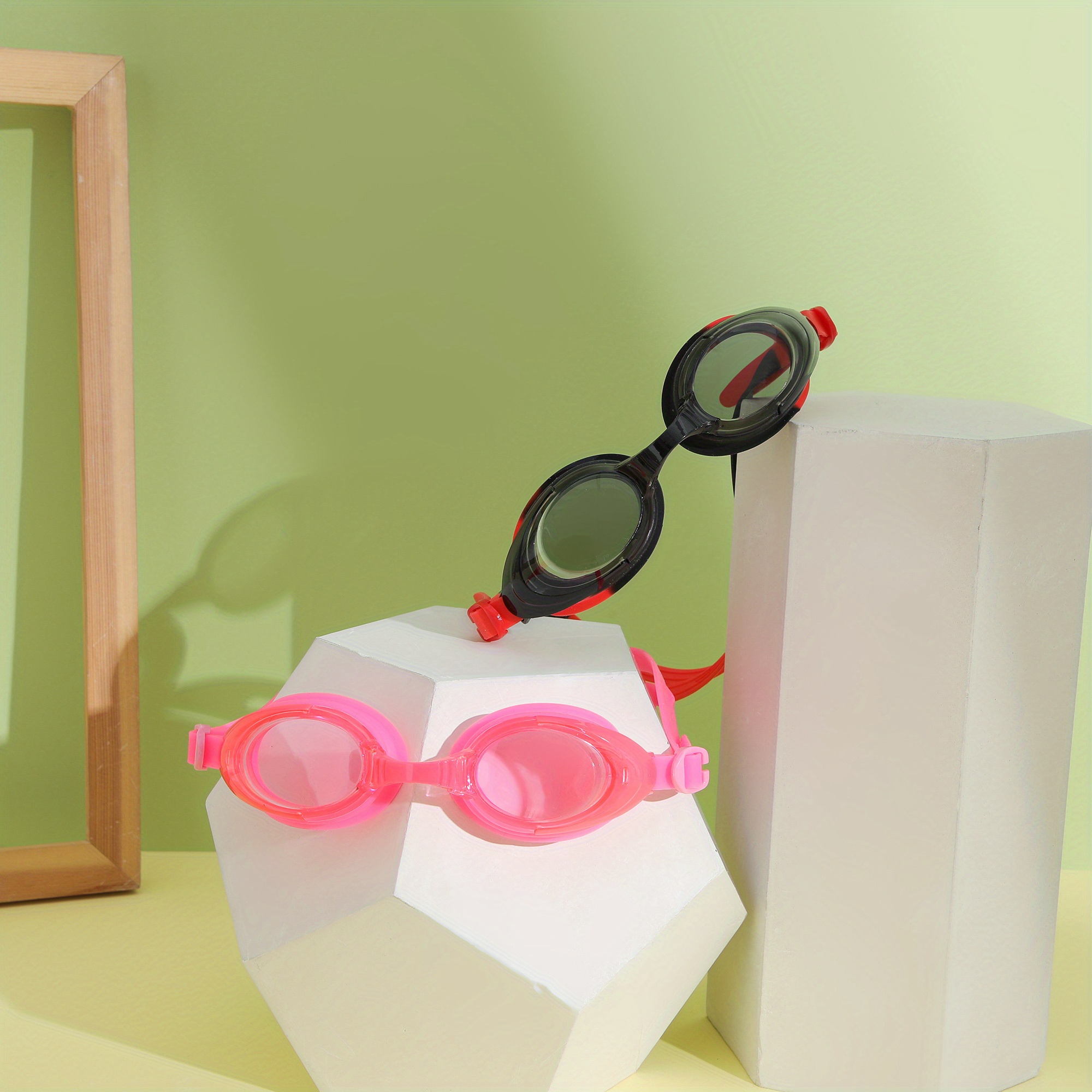 Kids Waterproof Swimming Goggles Adjustable Anti uv Anti - Temu United ...