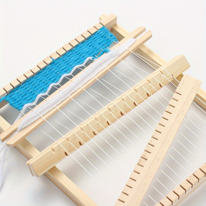 Simple Loom Students Diy Handmade Wool Knitting Tool Puzzle - Temu