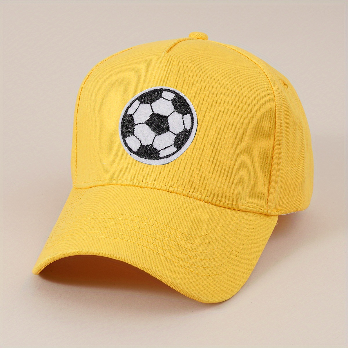 football pattern duck tongue baseball hat sports sun protection cap for ...