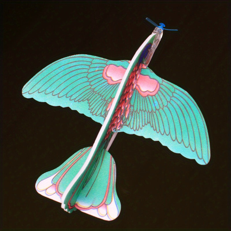 Rotating Flying Bird Magic Airplane Foam Hand Throwing 360 Degree ...