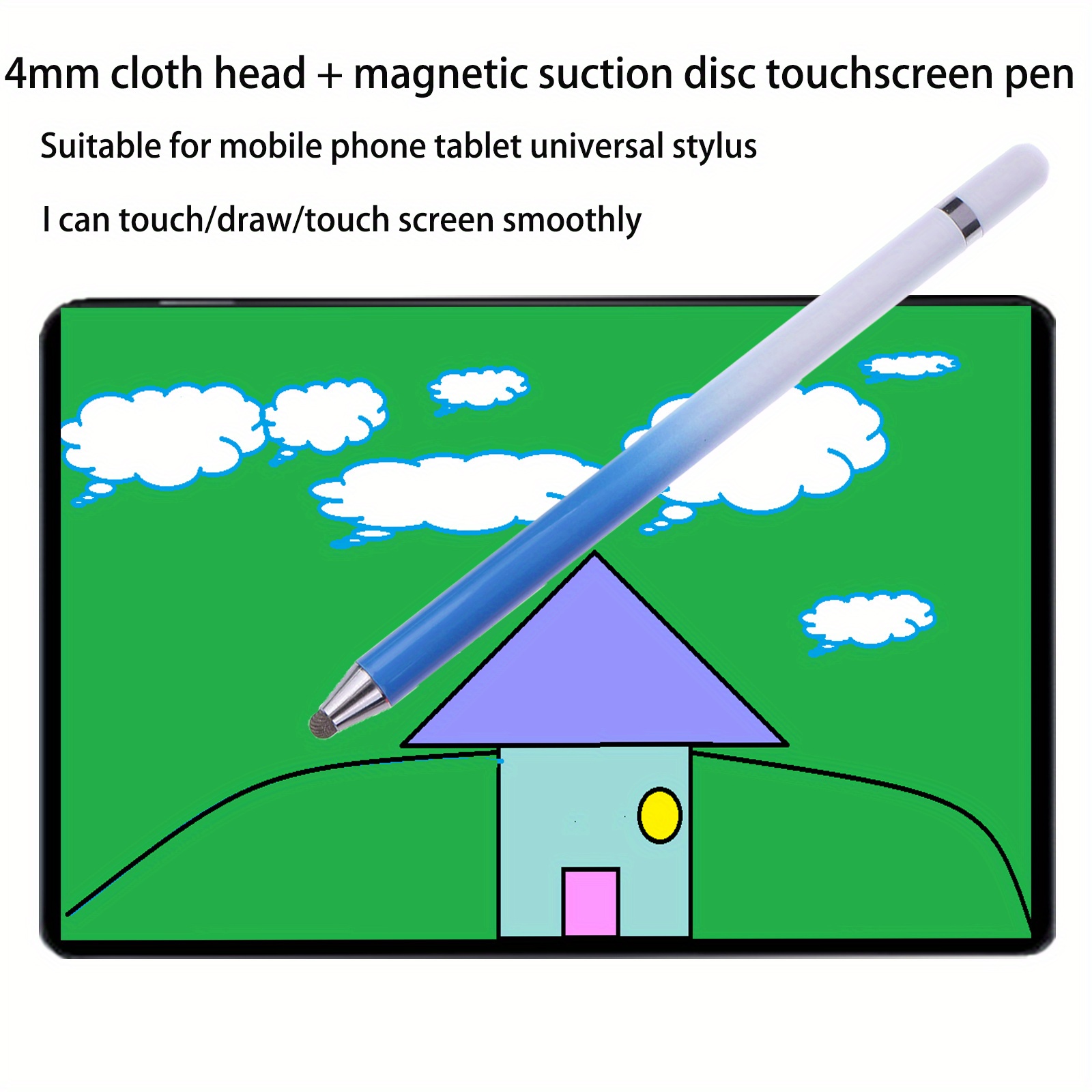 Gradual Color Change Cloth Head + Magnetic Suction Disc - Temu Ireland
