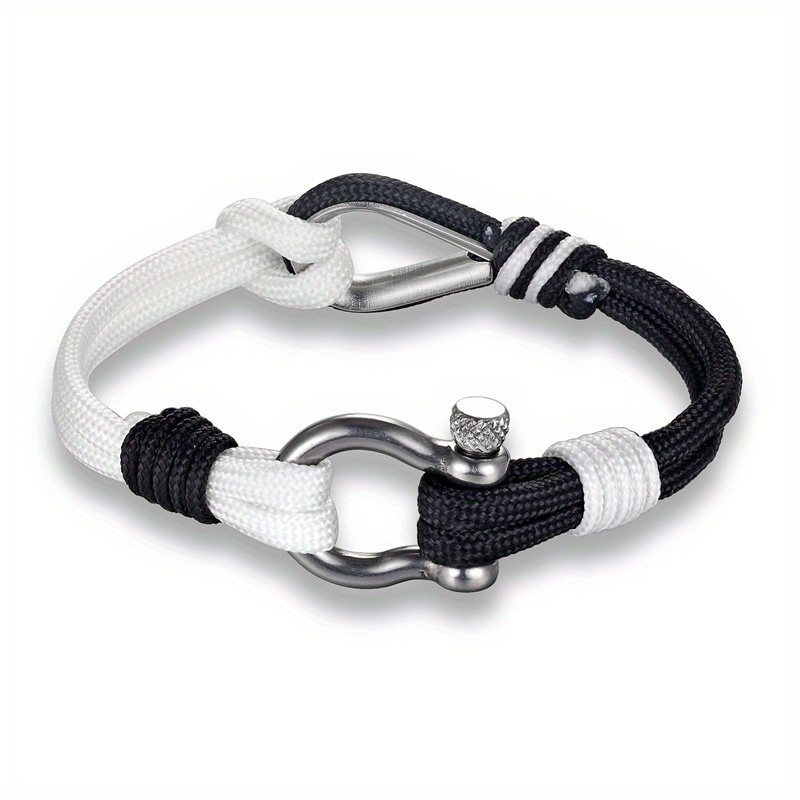 men's camping survival rope bracelet a - Temu Canada