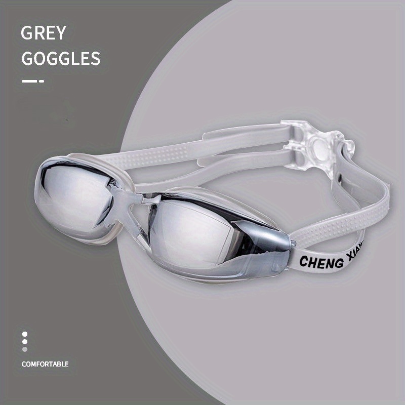 Waterproof Anti fog Hd Swimming Goggles Men Women Large - Temu United ...