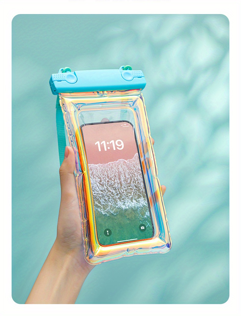 Mobile Phone Waterproof Bag Swimming Touch Screen Design - Temu United ...