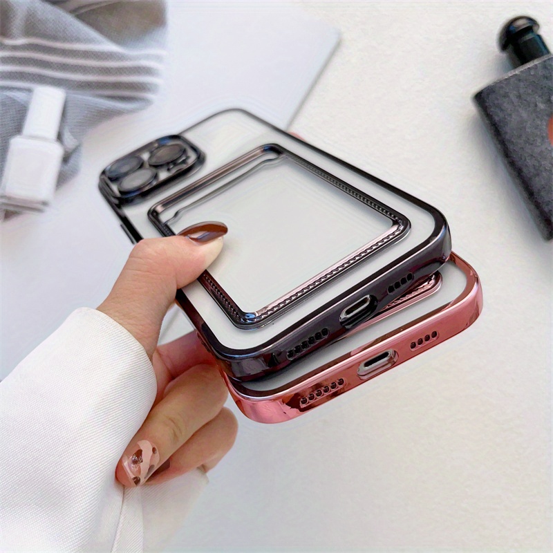 Luxury Tpu Transparent Wallet Card Holder Phone Case - Temu United