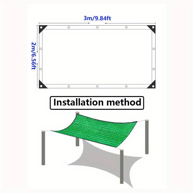 Outdoor Shade Cloth Uv Protection Shading Net Breeding Shed - Temu