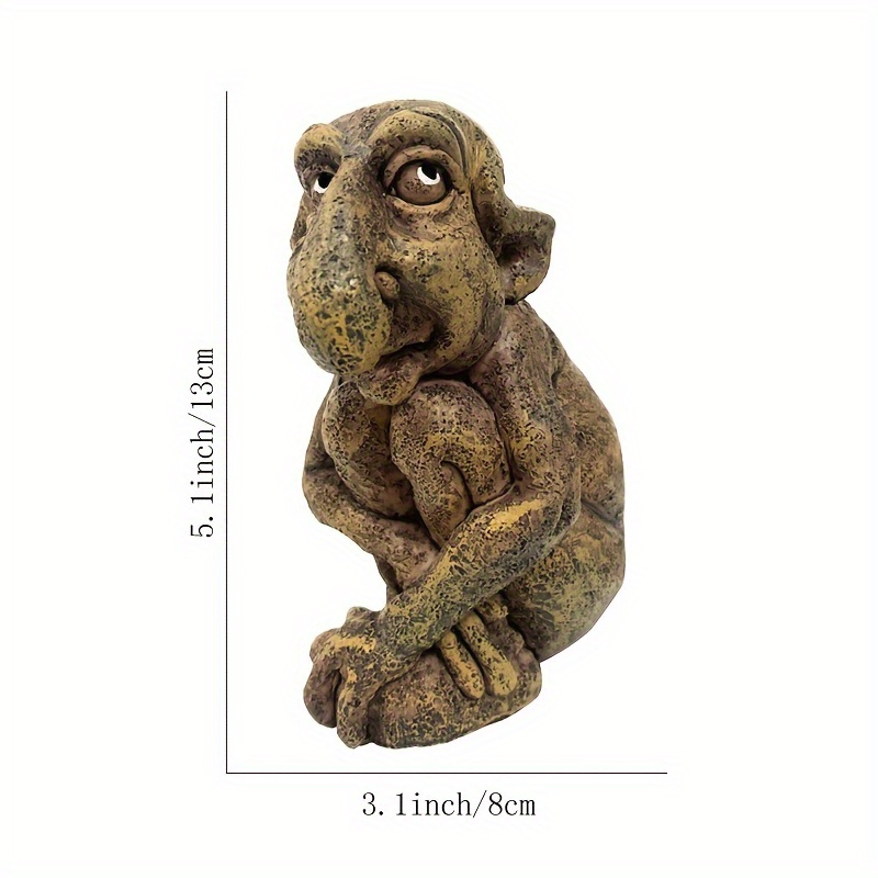 Add A Spooky Touch Garden Gothic Resin Handicraft Statue - Temu Australia