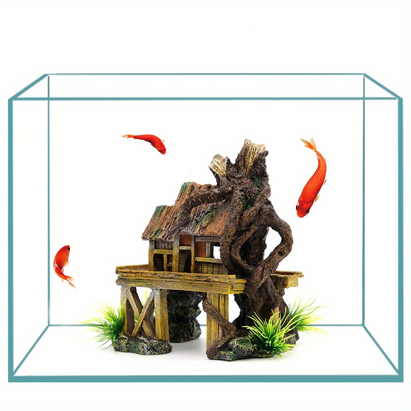 aquarium decor aquarium decoration accessories artificial fish reptile ...