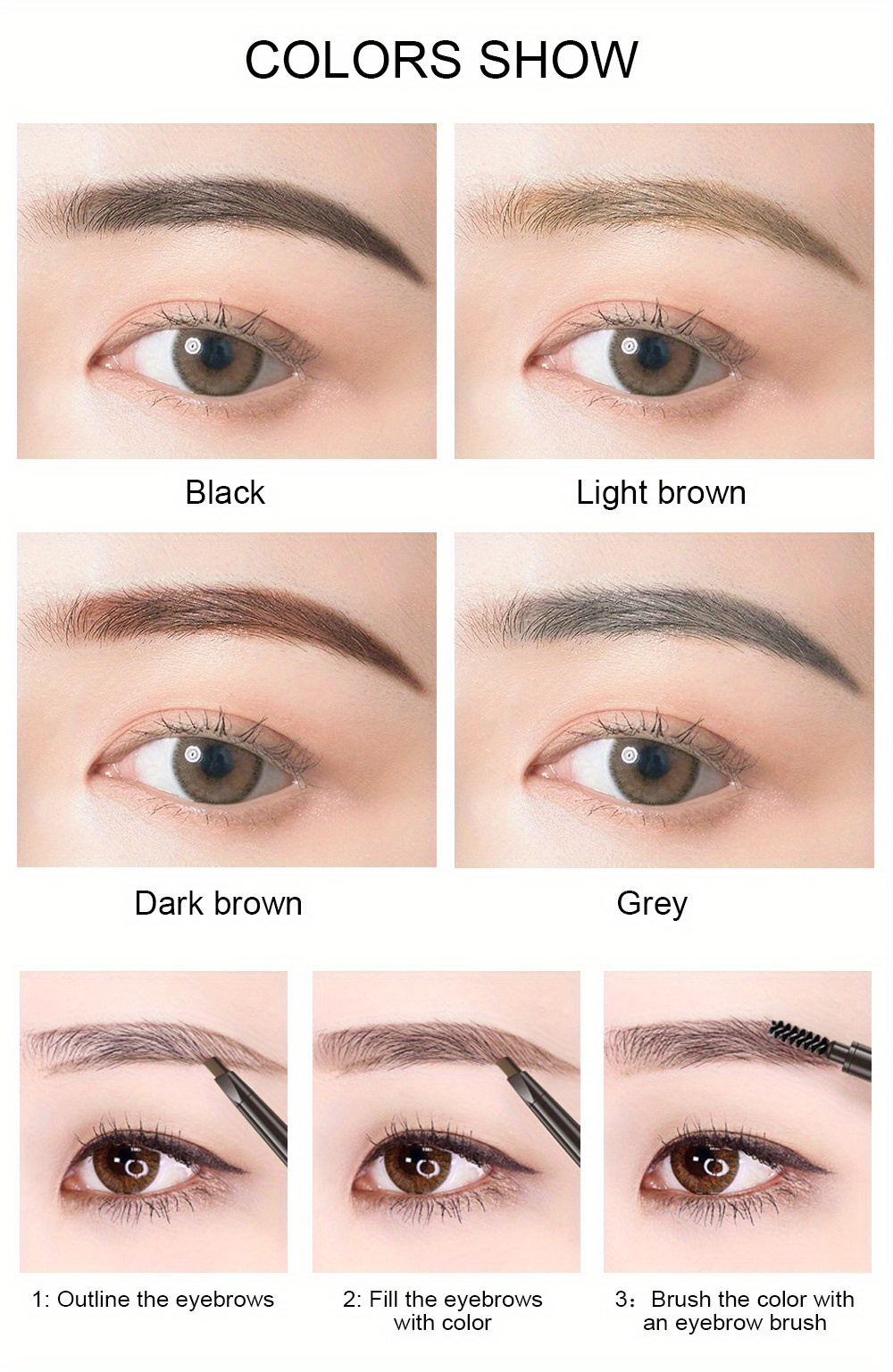 Eyebrow Tool Set Professional Beauty Scissors Eyebrow Razor - Temu