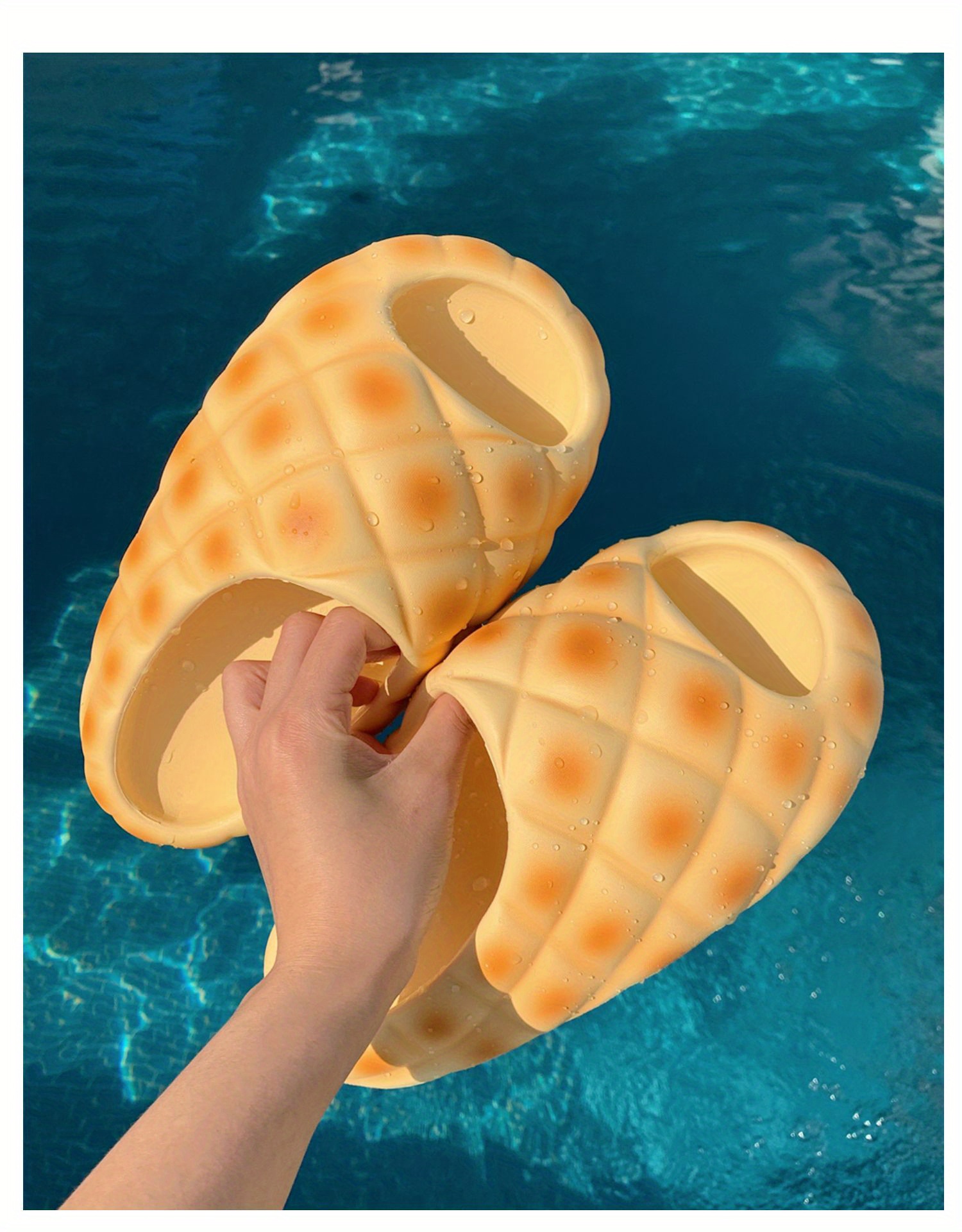 Boys Trendy Cute Cartoon Bread Slides Children's Casual - Temu United ...