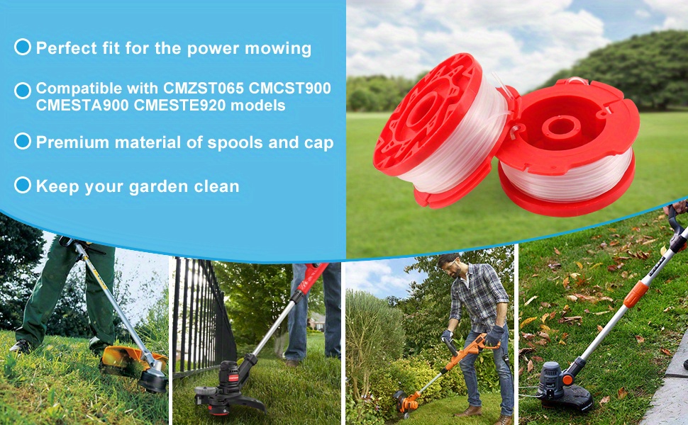 Cmzst0653 Cmzst065 String Trimmer Spool Line Compatible - Temu Canada