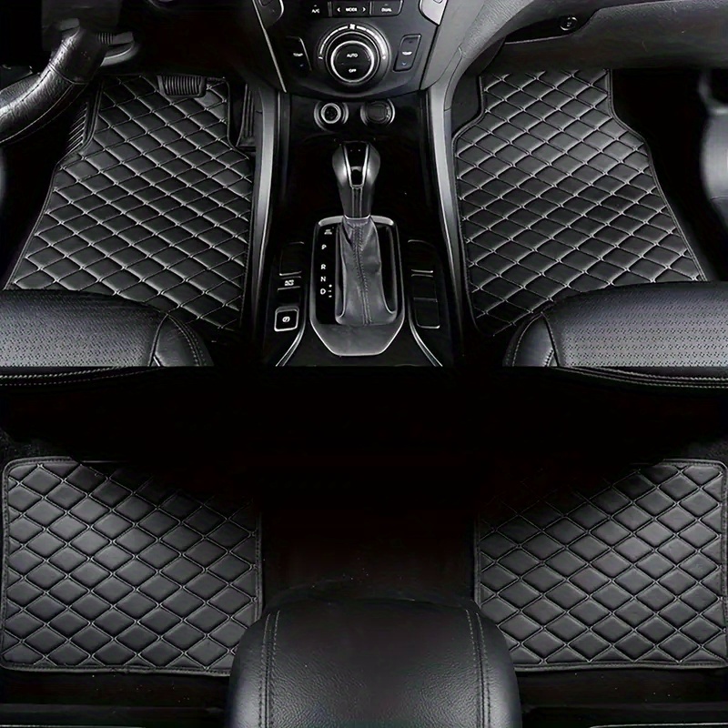 Universal Waterproof Mat Front Rear Set . Leather Mats Car - Temu ...