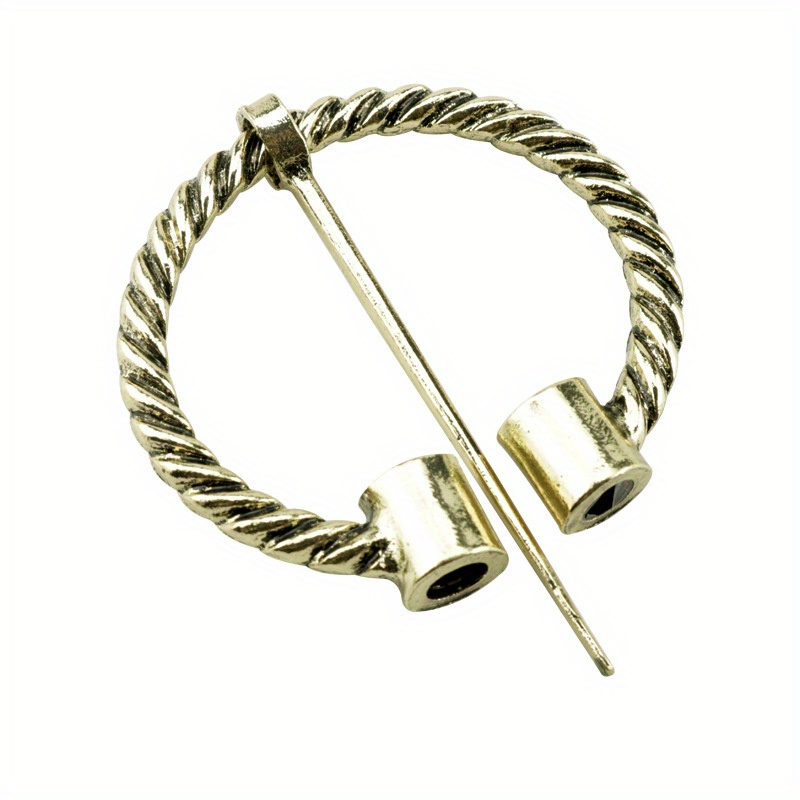 Stylish Vintage Viking Brooch Unique Metal Buckle Pin - Temu United Kingdom