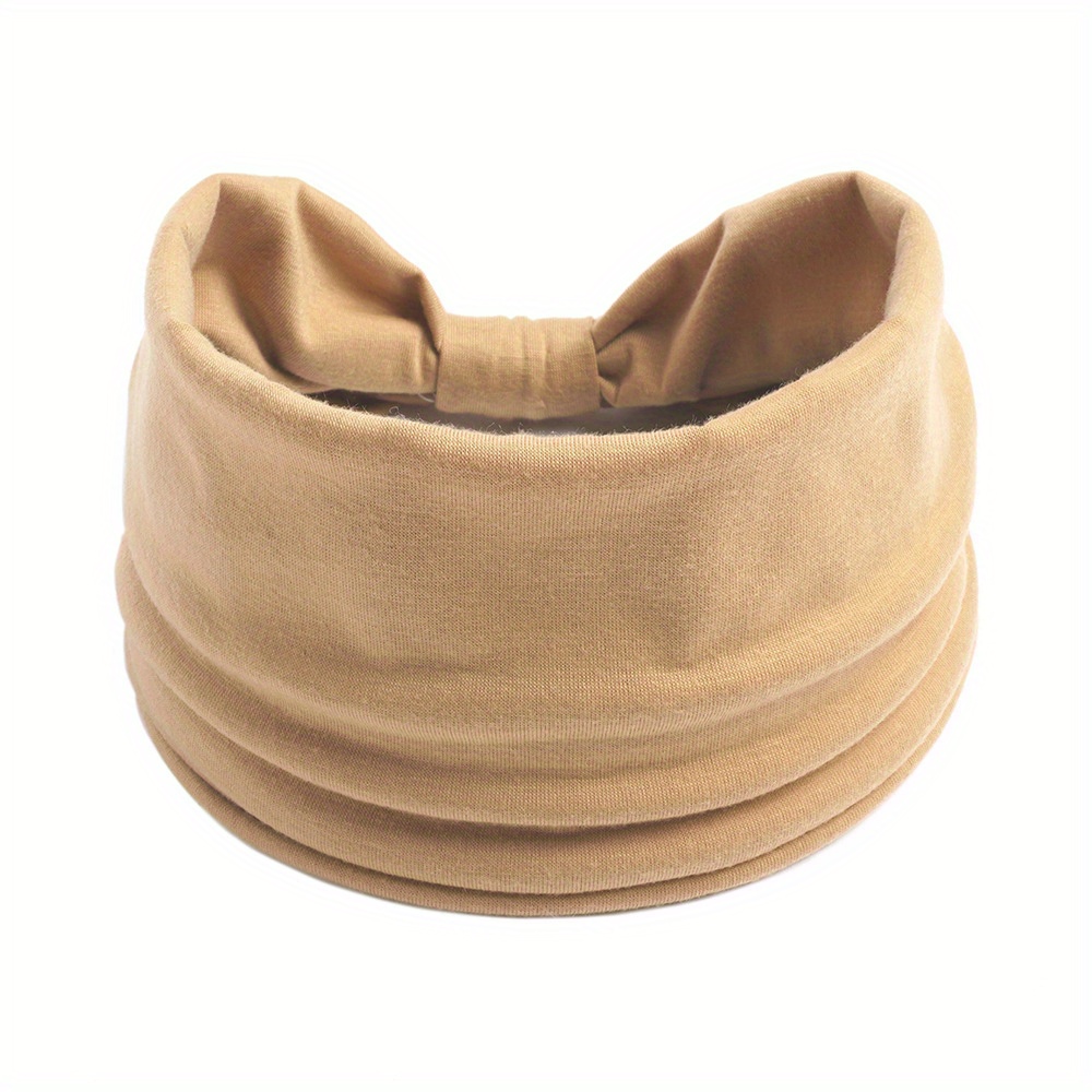 Solid Knot Non Slip Yoga Headband Unisex Sporty Hair Band - Temu Australia