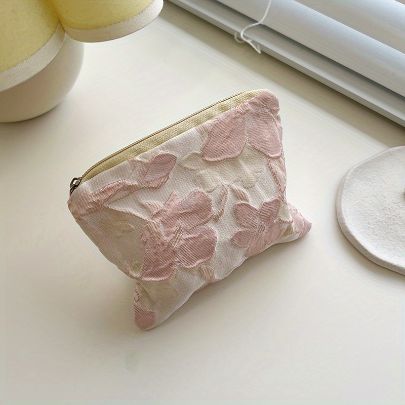 Small Makeup Case Sanitary Napkin Lipsticks Zipper Bag - Temu Australia