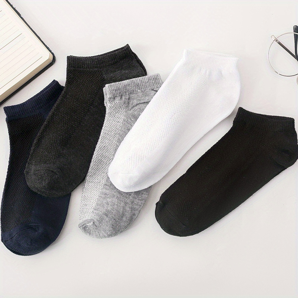 Men's Women's Socks Comfortable Breathable Ankle Socks - Temu
