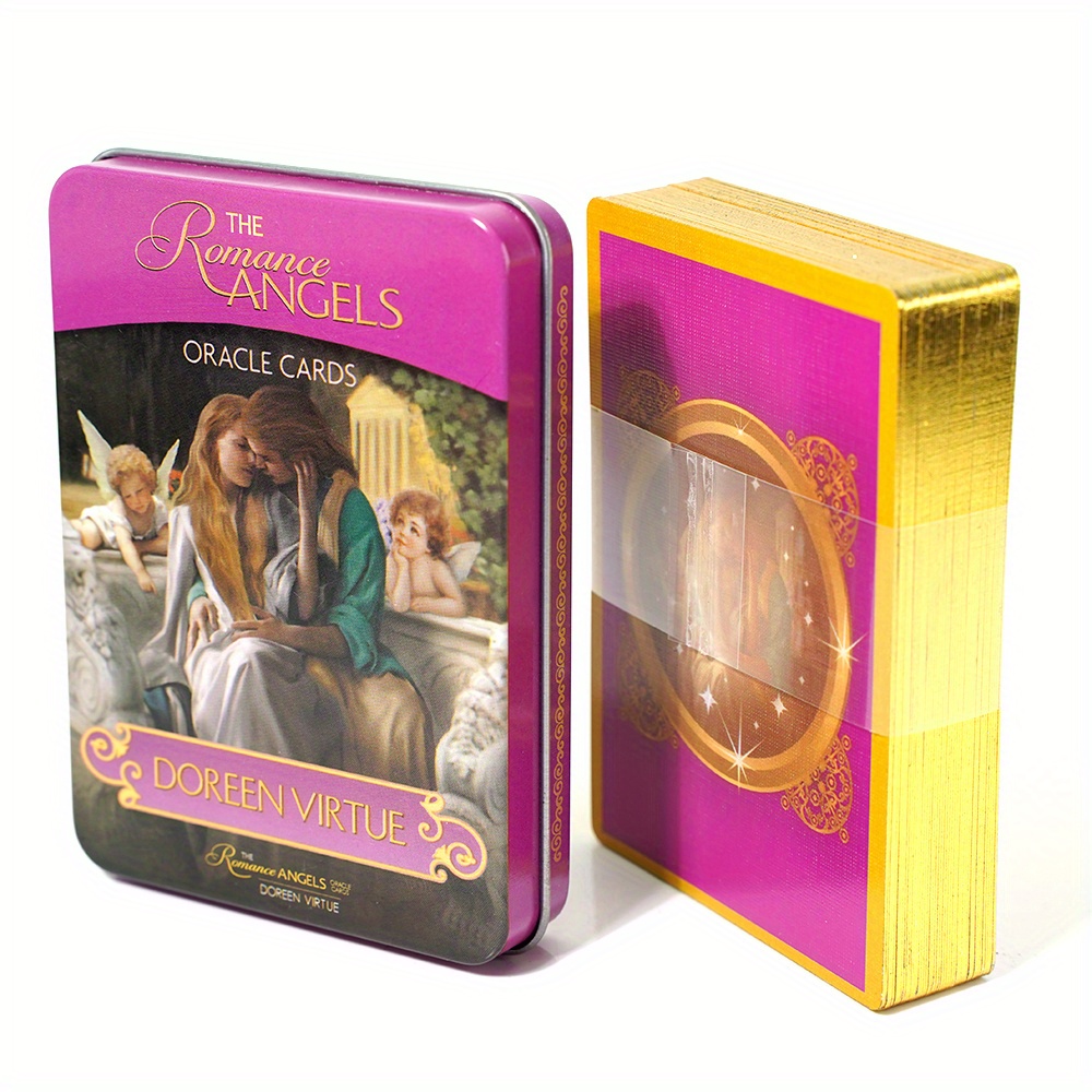 Gilded Edge Tarot Deck: Angels Cards Fortune - Temu