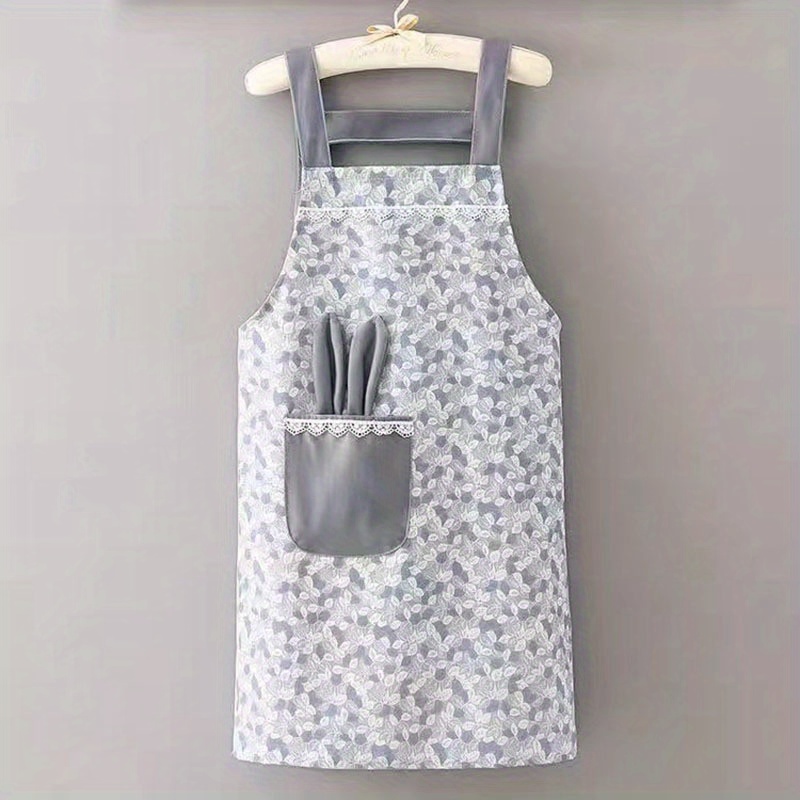Summer Thin Apron Cute Rabbit Ear Design Apron Kitchen Chef Apron ...