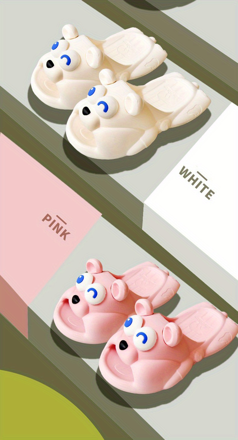 Women's Kawaii Cartoon Design Slides Lightweight Open Toe - Temu ...