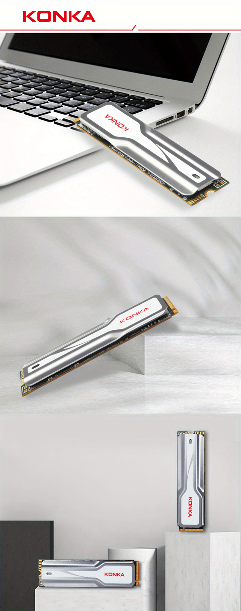 Konka K550 Series Pcie Gen3.0x4 Ssd M.2 Interface 2280 - Temu